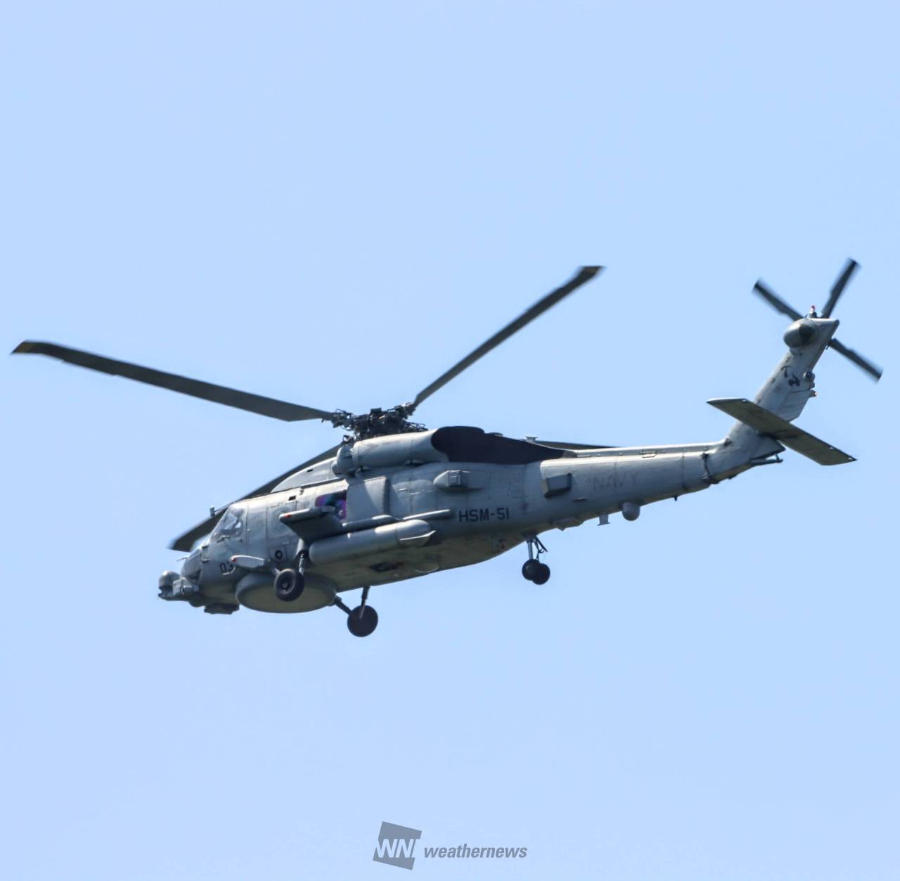 SH-60 シーホークッ(๑'ᴗ'๑)و | 神奈川県横須賀市 | (カン・ω・ゾー) | ウェザーニュース