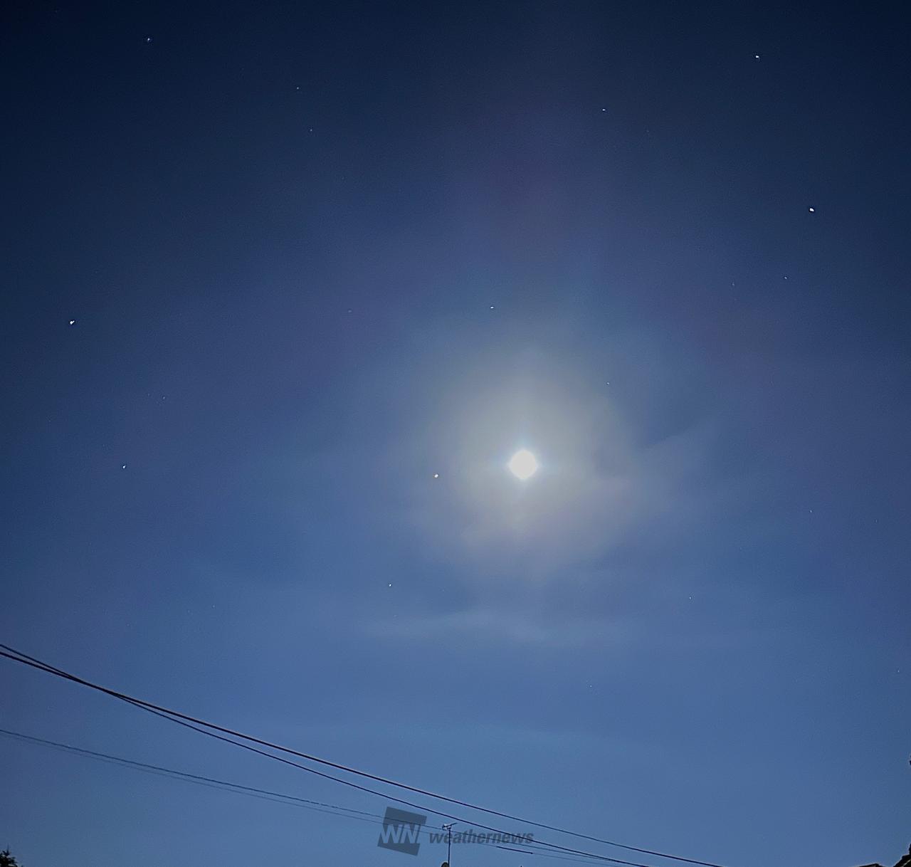 今夜の星空(˶˙º̬˙˶)*॰ 風なし薄 | 神奈川県大和市 | -arubireo＊* | ウェザーニュース