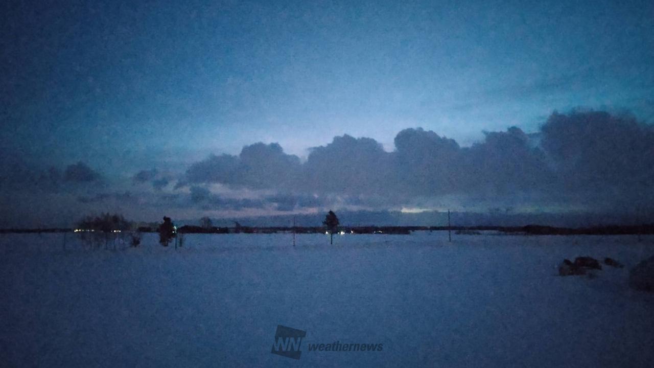 #朝イチリポート おはようございます。知 | 北海道斜里郡小清水町 | nobu | ウェザーニュース